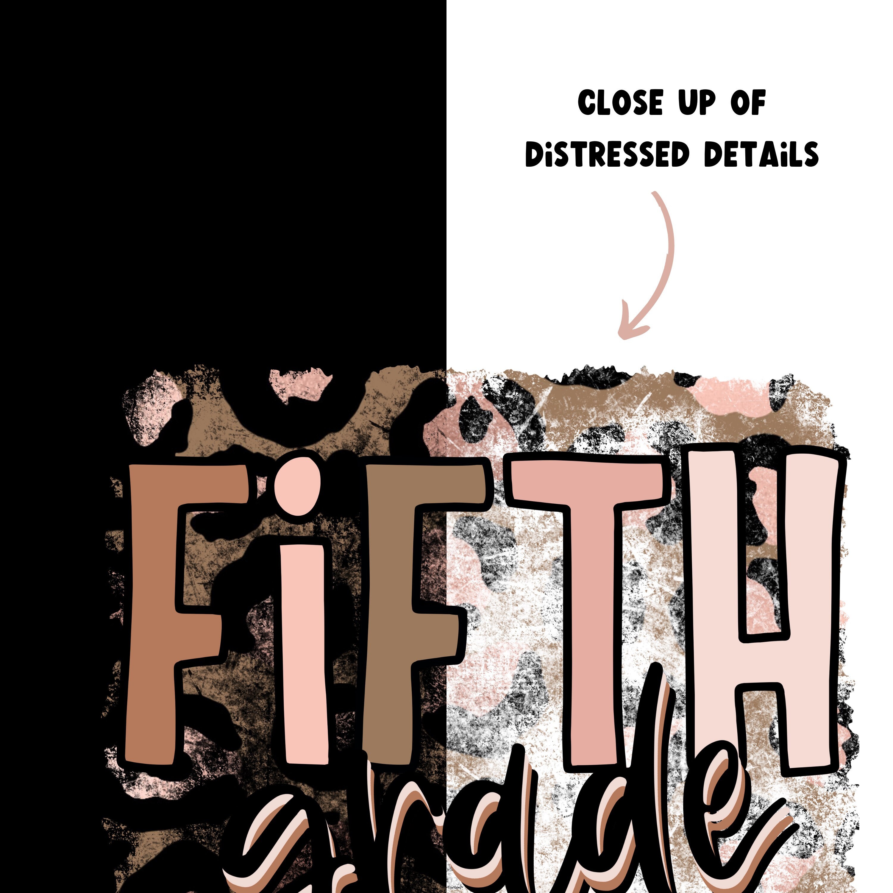 Fifth Grade Png, 5th Grade Teacher Png, Back to School Png, First Day ...