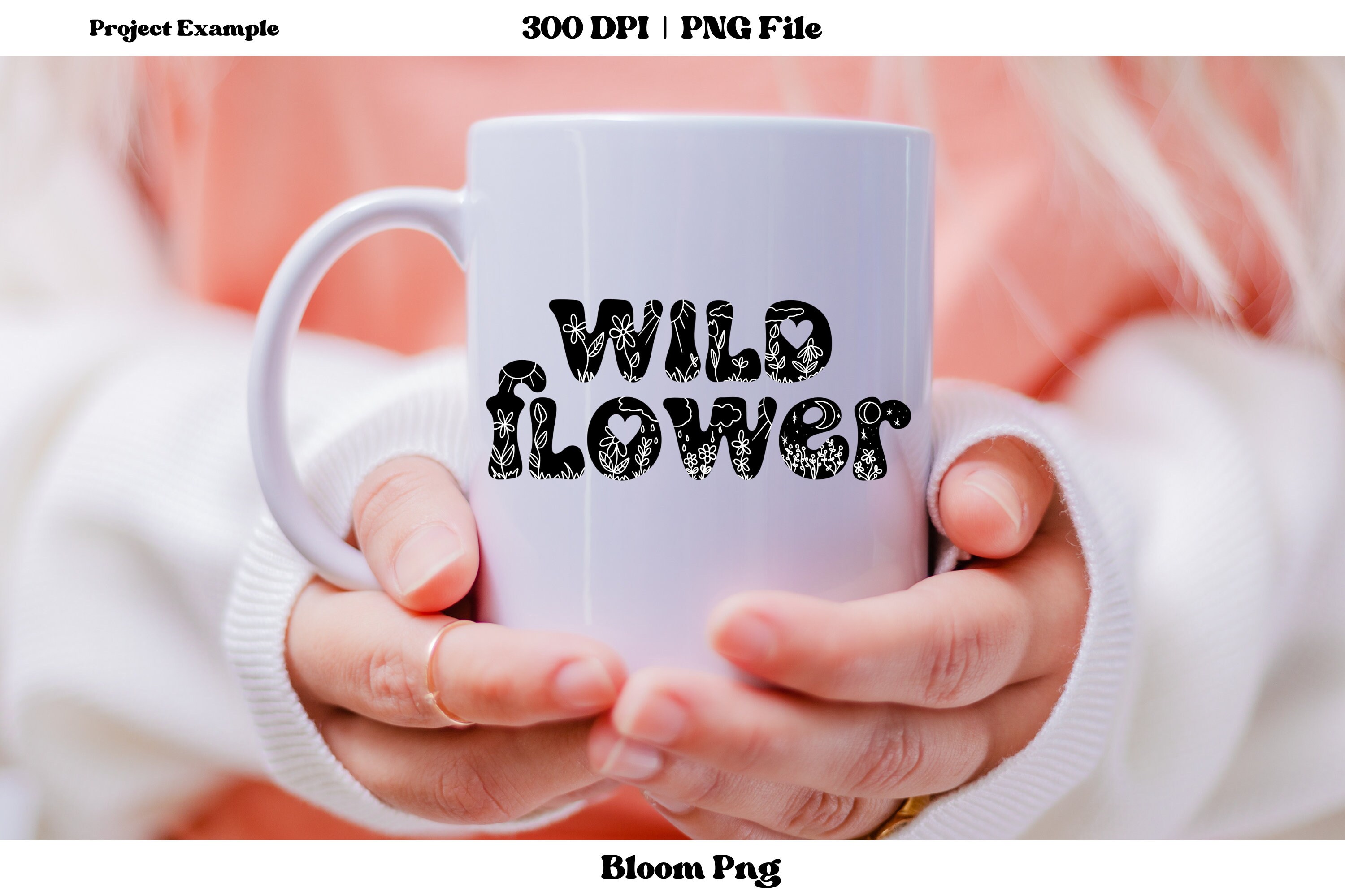 Wildflower Png, Wildflower Sublimation, Gardening Png, Spring ...