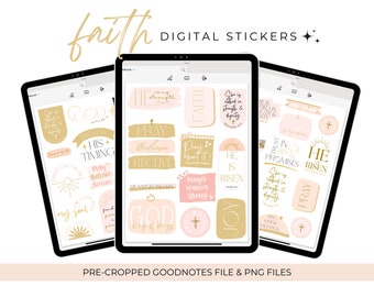 Bible Digital Stickers Digital Stickers for Goodnotes Planner ...