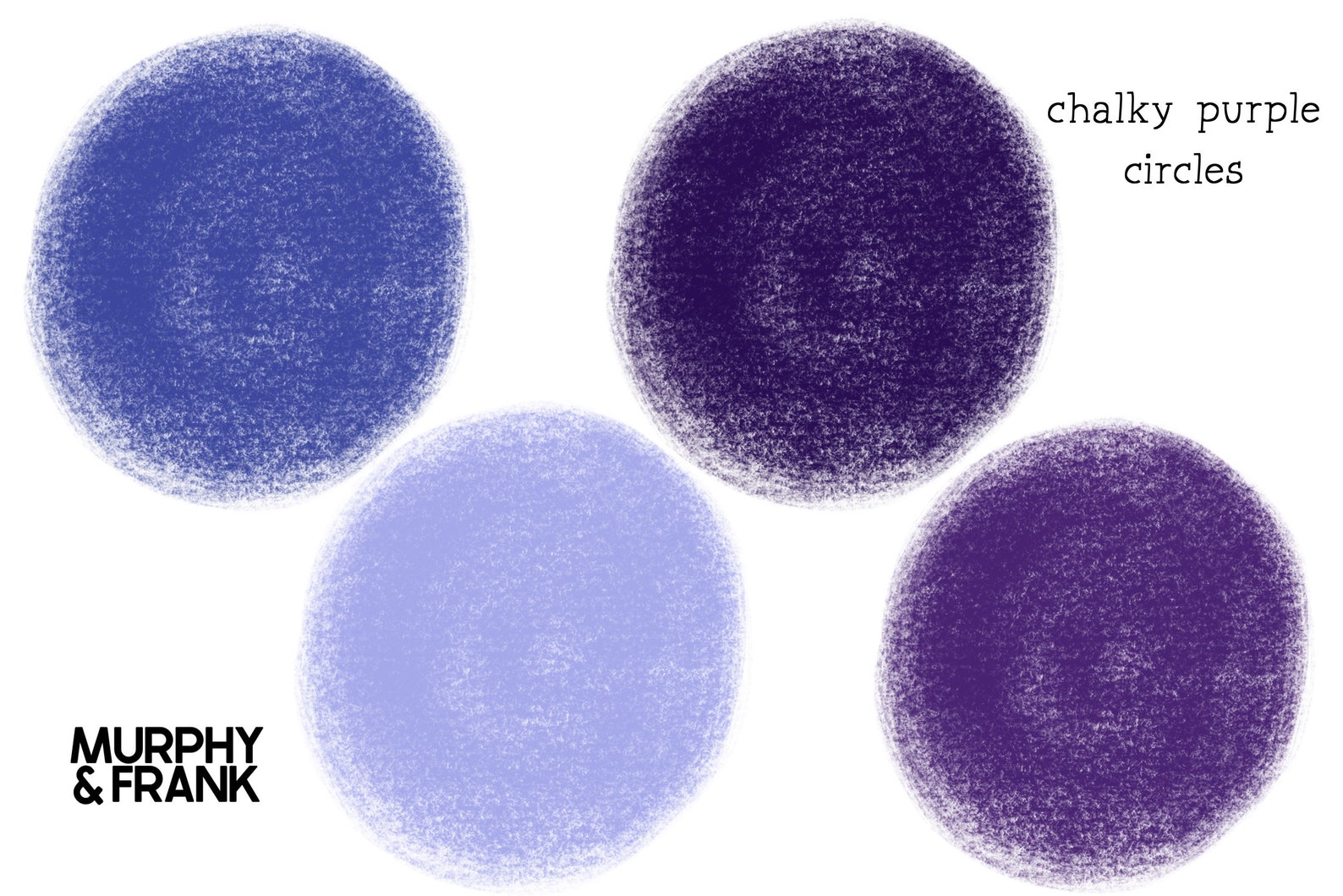 Circle Clipart, Circle Backgrounds, Chalk Clipart Circle, Textured ...