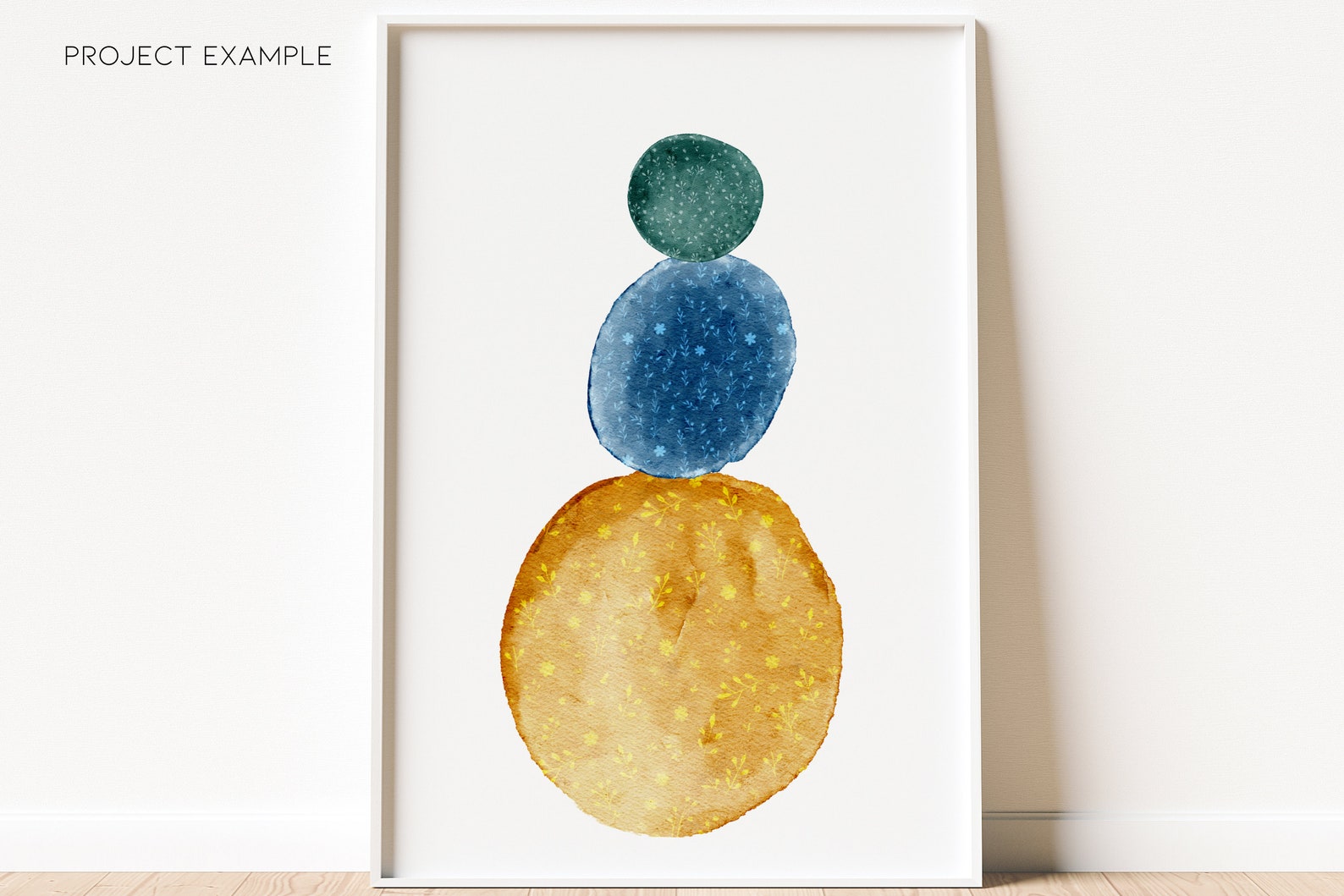 Watercolor Circle Clipart, Cottagecore Clipart, Circle Png, Abstract ...