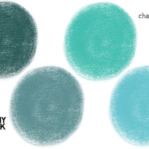 Circle Clipart, Circle Backgrounds, Chalk Clipart Circle, Textured ...