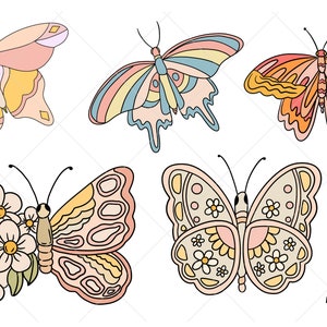 Butterfly Clipart, Butterfly Png, Butterfly Clip Art, Cute Spring ...
