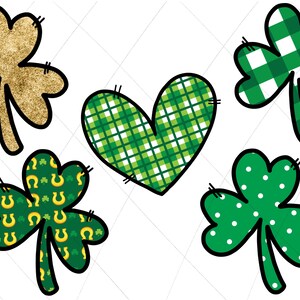 St Patrick's Day Clipart, Shamrock Png, St Patricks Day Png, Lucky ...