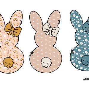Easter Bunny Clipart, Bunny Clipart, Bunnies Clipart, Boho Easter Png ...