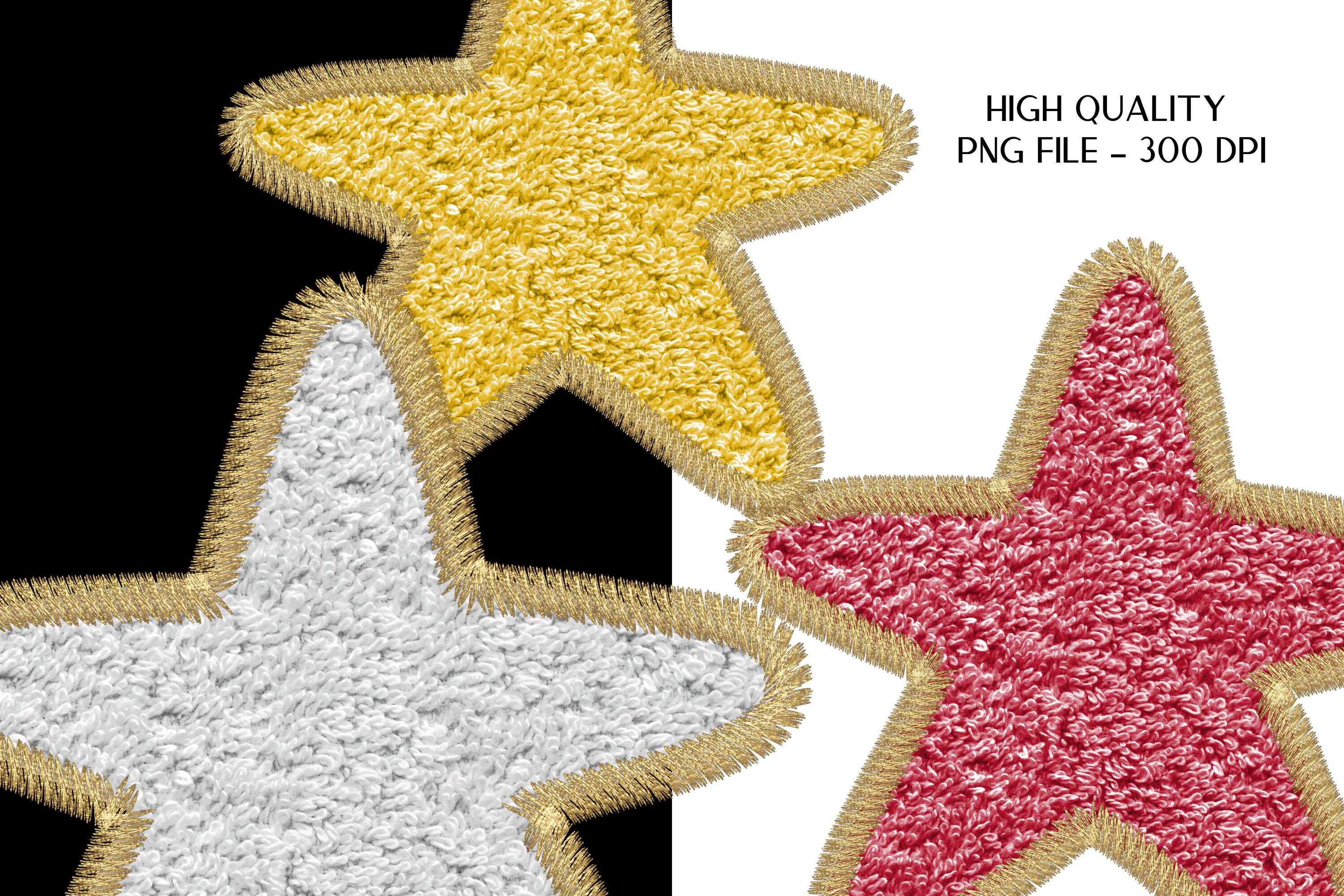 Star Clipart Textured Star Png Star Sublimation Star - Etsy