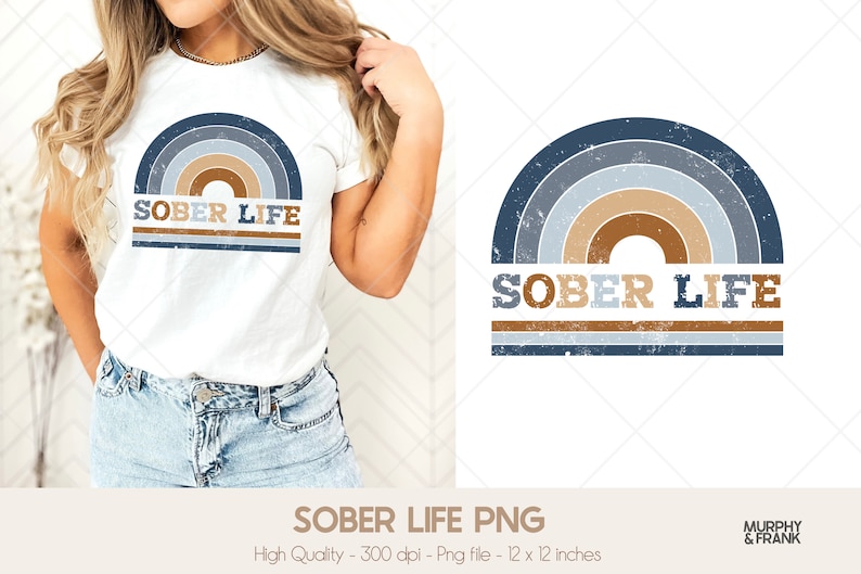 Recovery Png, Sober Life Png, Sobriety Png T Shirt Design, Recovery ...
