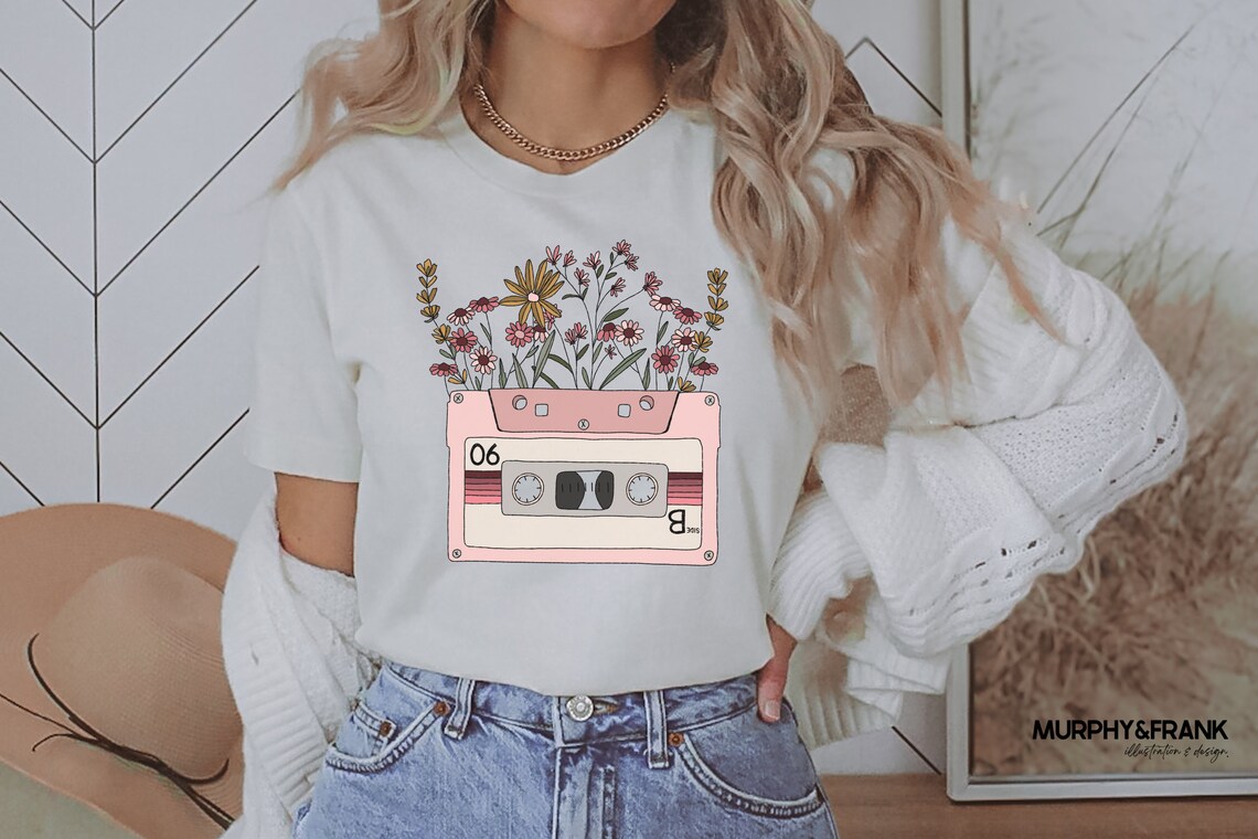 Summer Png, Retro Cassette Tape Png, Preppy Png File, Retro 80s Png ...