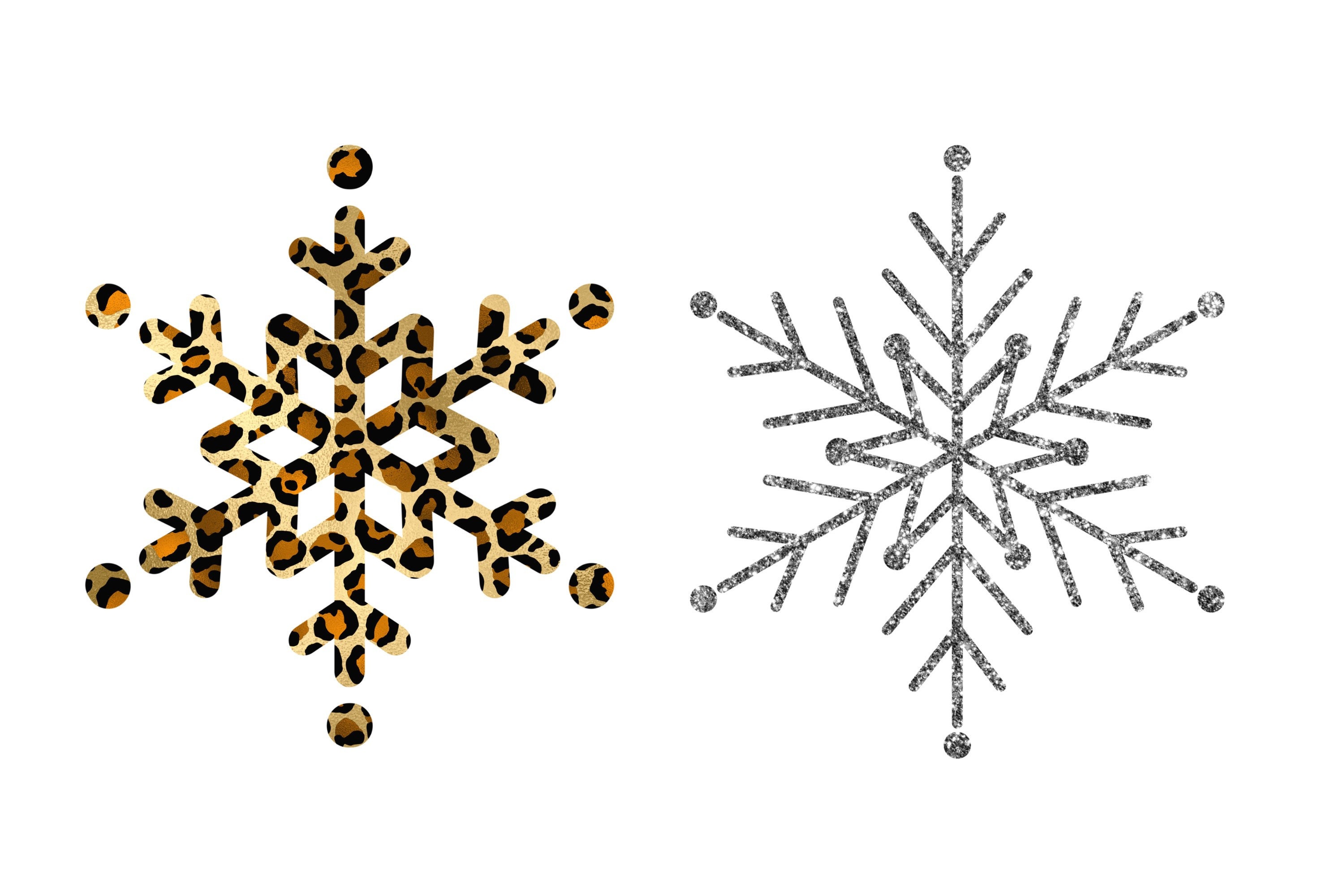 Snowflake Clipart, Christmas Clipart, Glitter Snowflakes Png, Winter ...