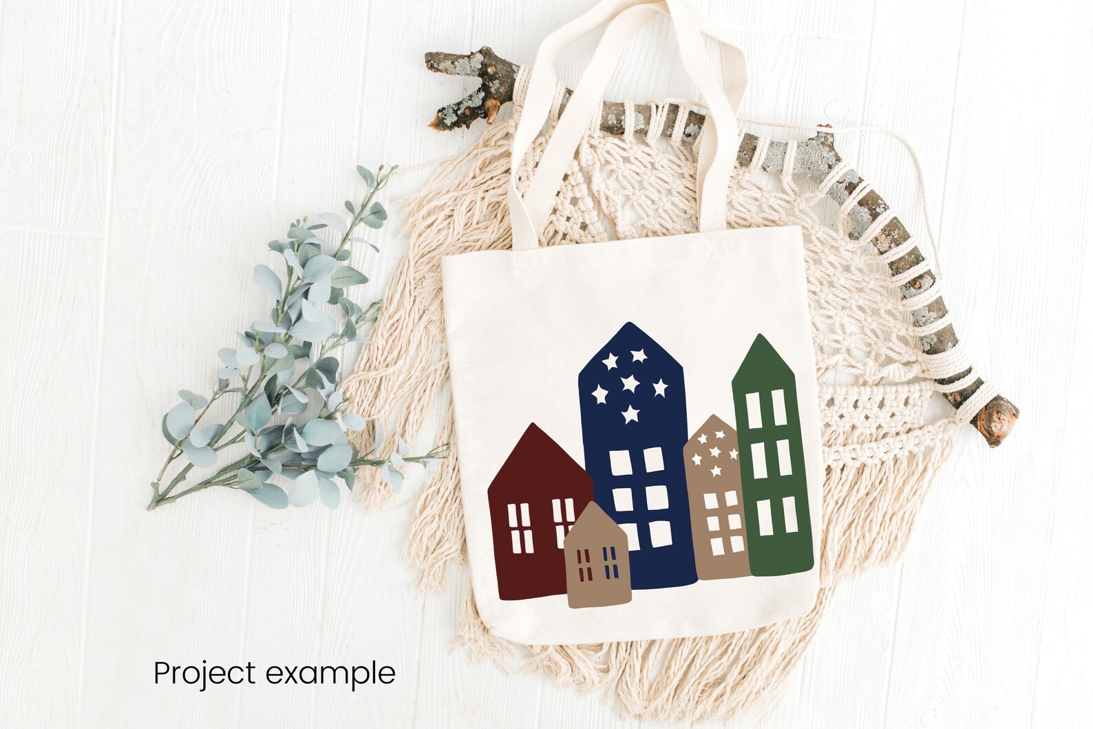 Winter Village Png, Scandinavian Christmas Png, Nordic Houses Clipart ...