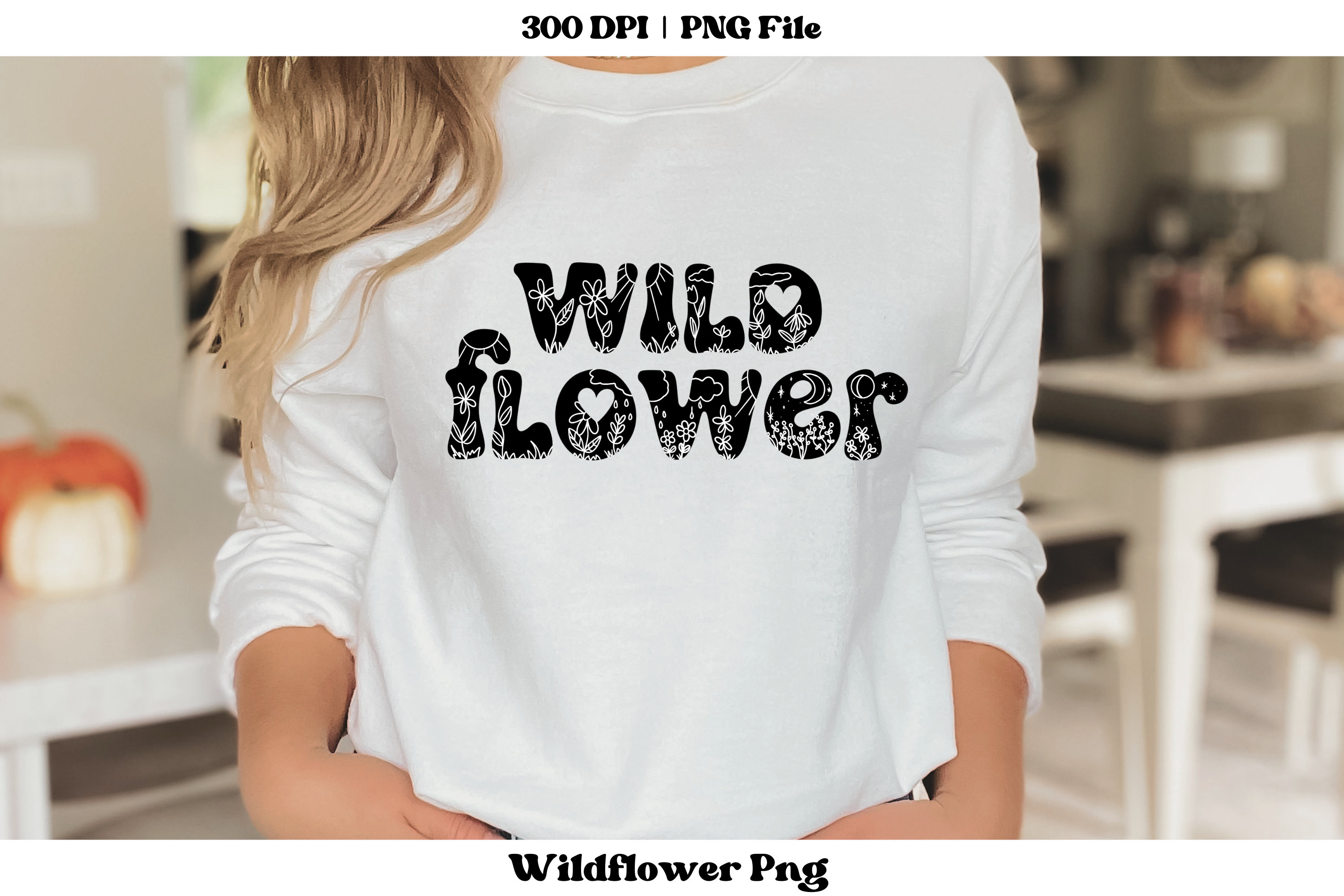Wildflower Png, Wildflower Sublimation, Gardening Png, Spring ...