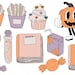 Groovy Halloween Clipart, Groovy Clipart Bundle, Fall Clipart, Pastel ...