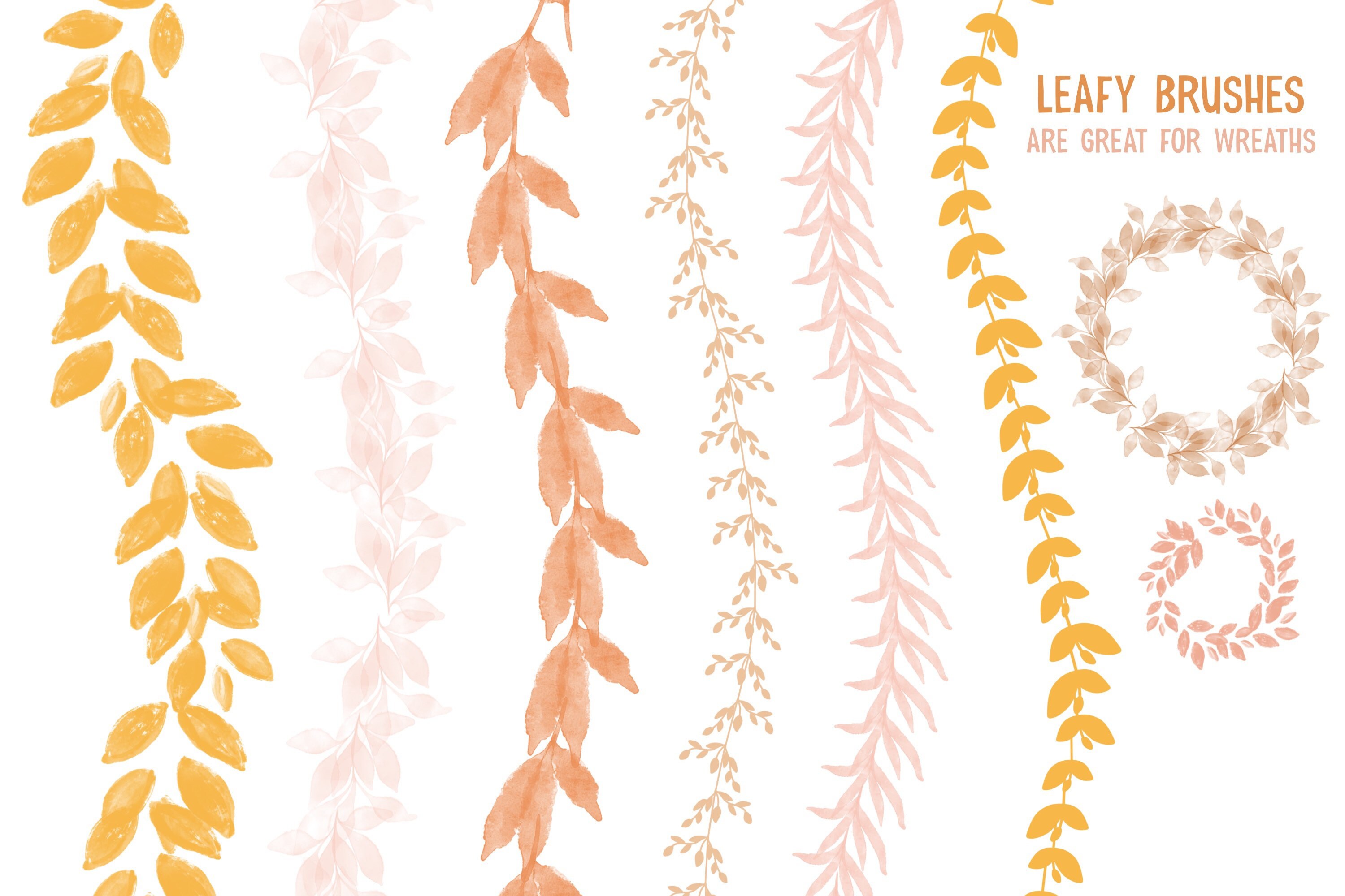 Procreate Brushes, Procreate Border Brush Set, Procreate Brush Set ...