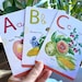 A-Z Fruits & Vegetable Alphabet Flash Cards Set for - Etsy UK
