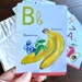 A-Z Fruits & Vegetable Alphabet Flash Cards Set for Educational Play ...