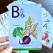 A-Z Fruits & Vegetable Alphabet Flash Cards Set for Educational Play ...