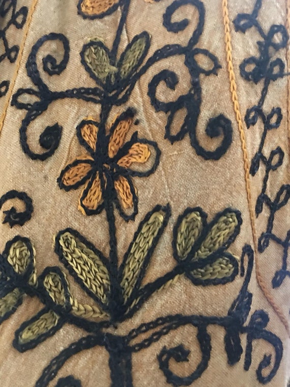 Middle Eastern Vest with Elephants - Gem