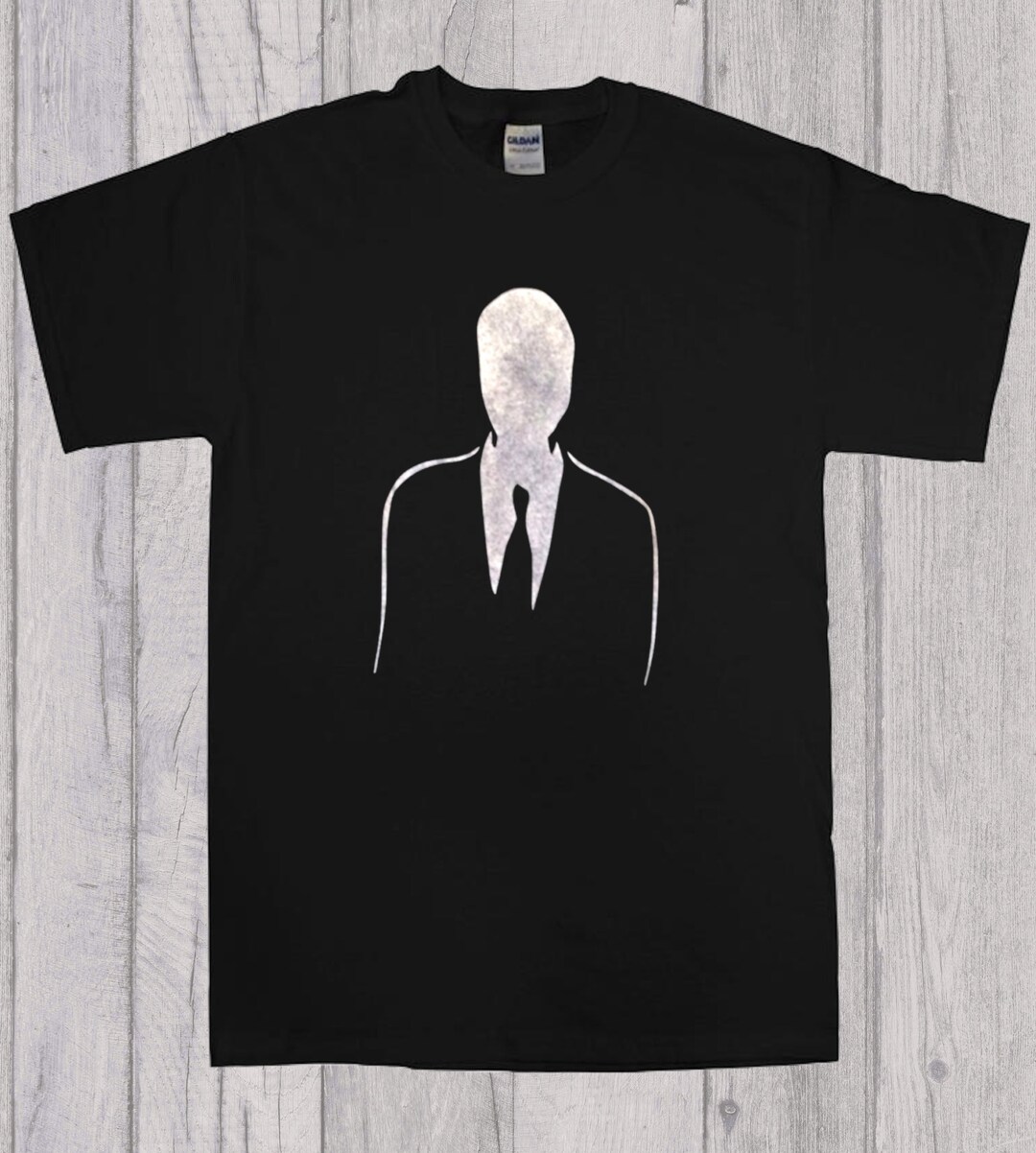 Slenderman Horror Film Halloween Goth T-shirt - Etsy