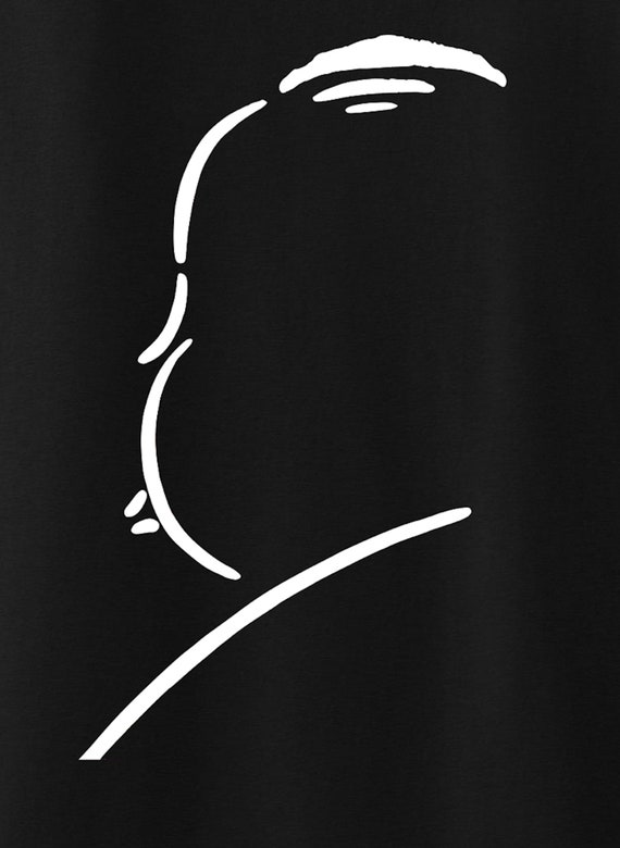 Alfred Hitchcock Silhouette