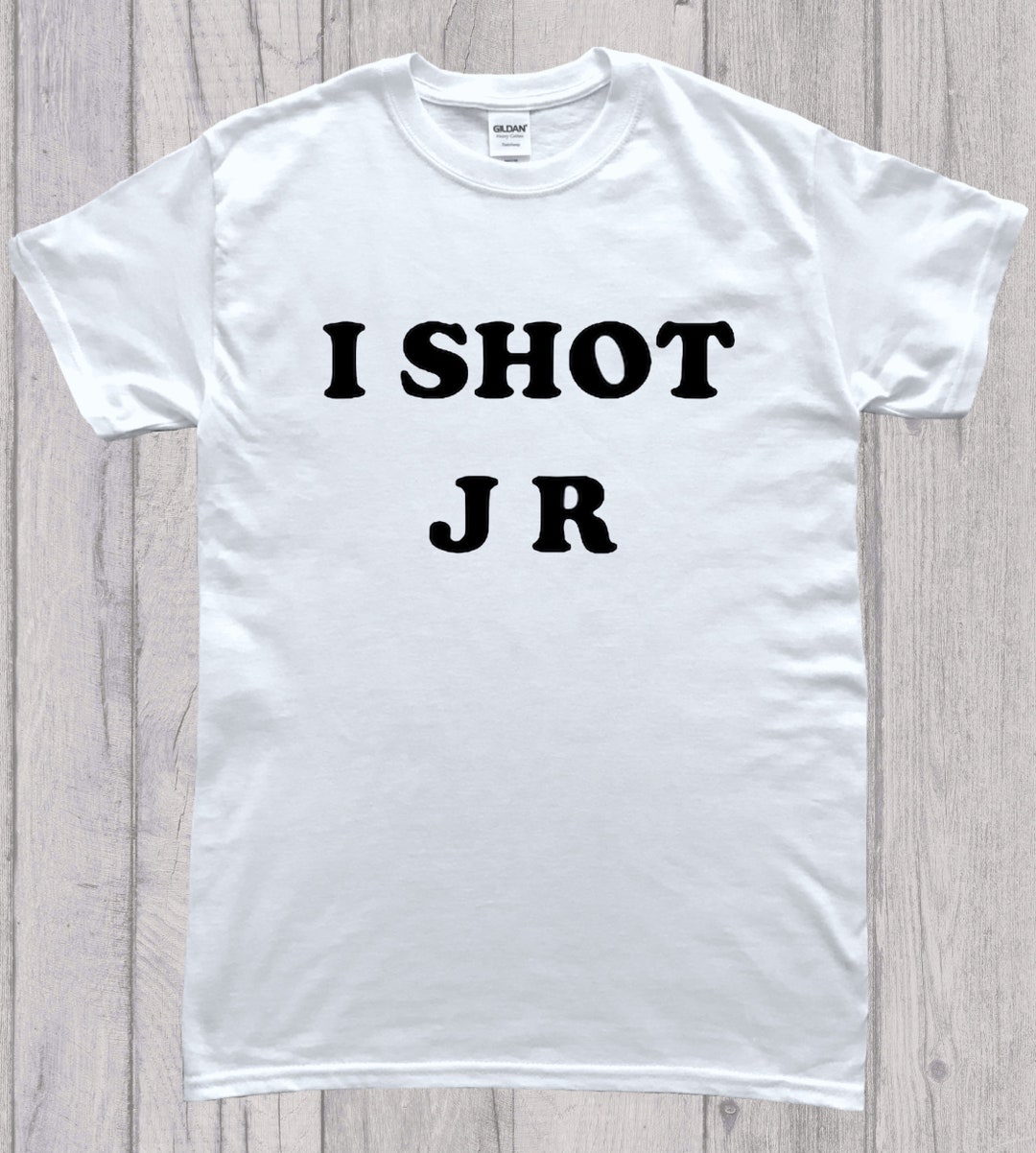 I Shot JR Retro Halloween Costume T-shirt - Etsy