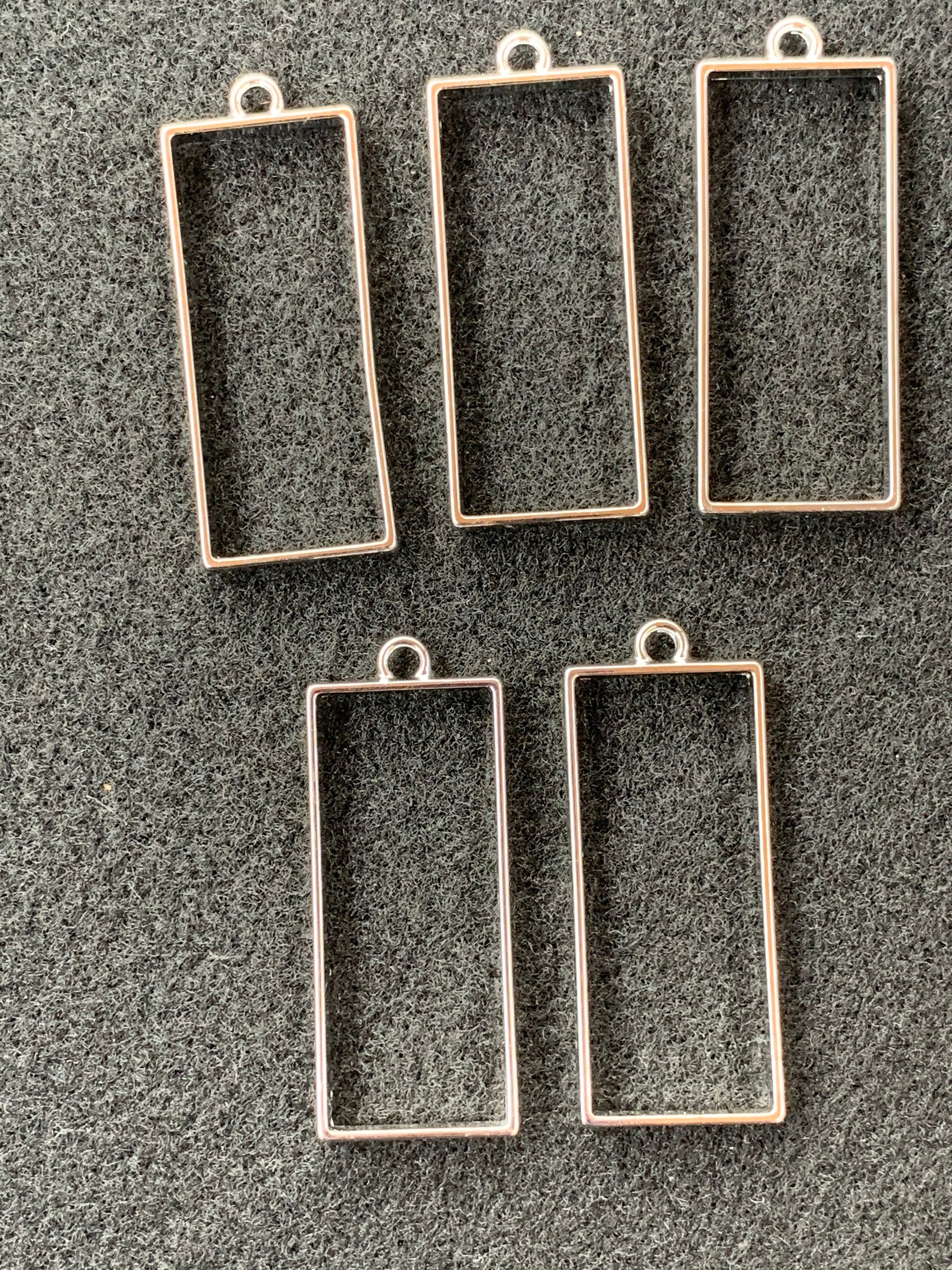 5 Pcs Open Back Bezel Resin Bezel Platinum Gold Bronze - Etsy