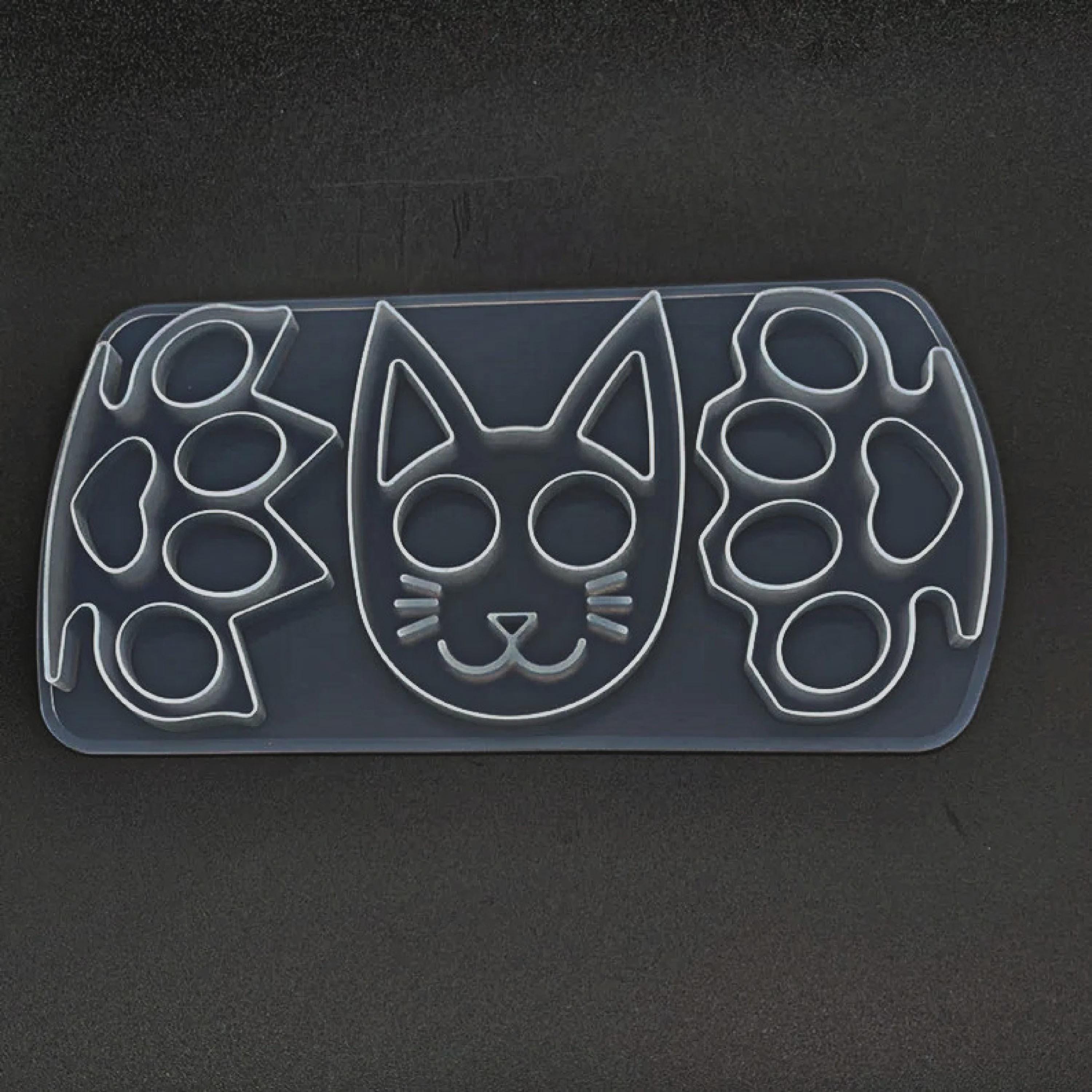 Cat Knuckles Silicone Mold: Keychain & Paw Resin Casting - Etsy