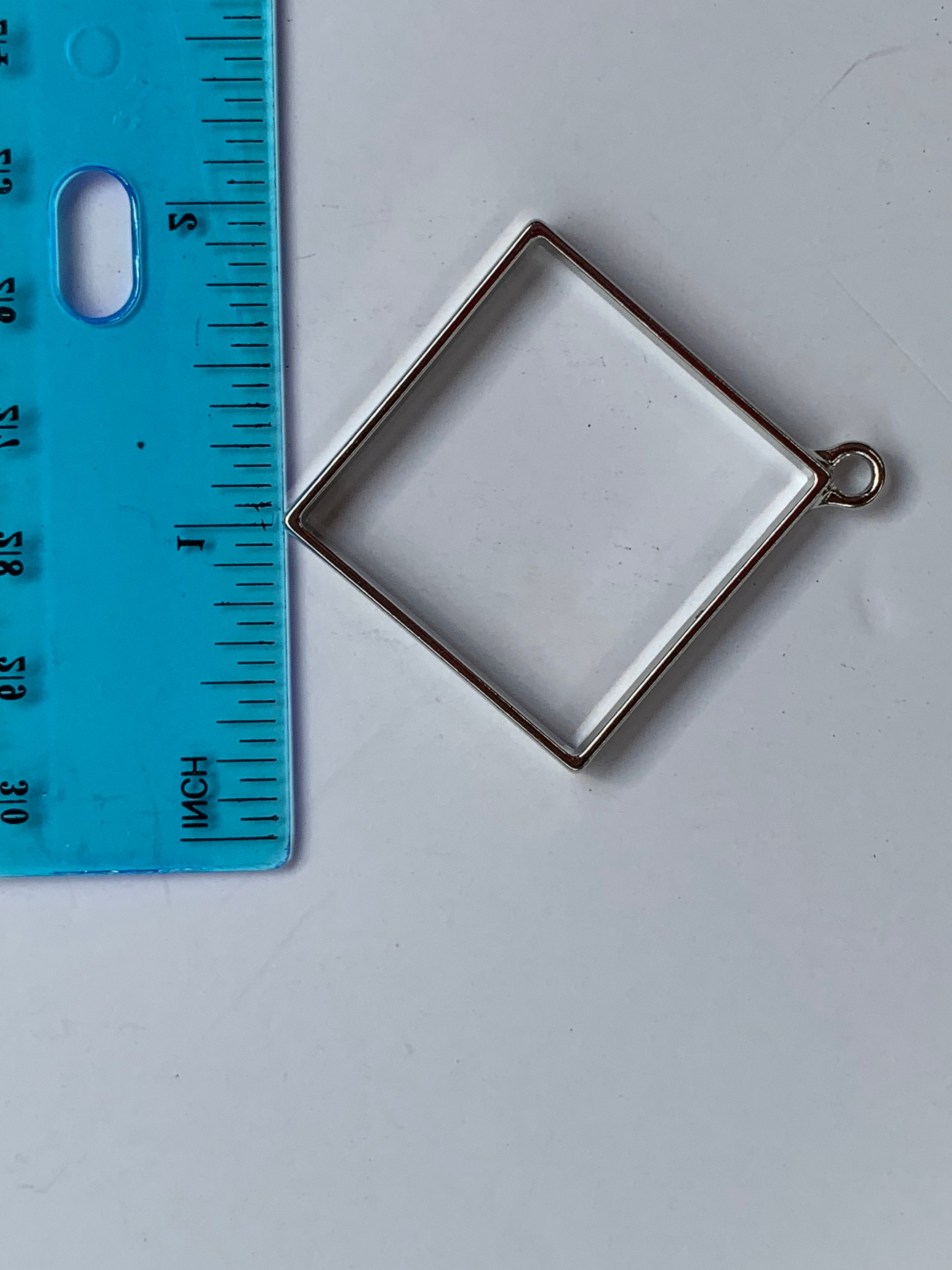 5Pc SQUARE Open Back Bezel Gold Silver & Bronze Bezel for | Etsy