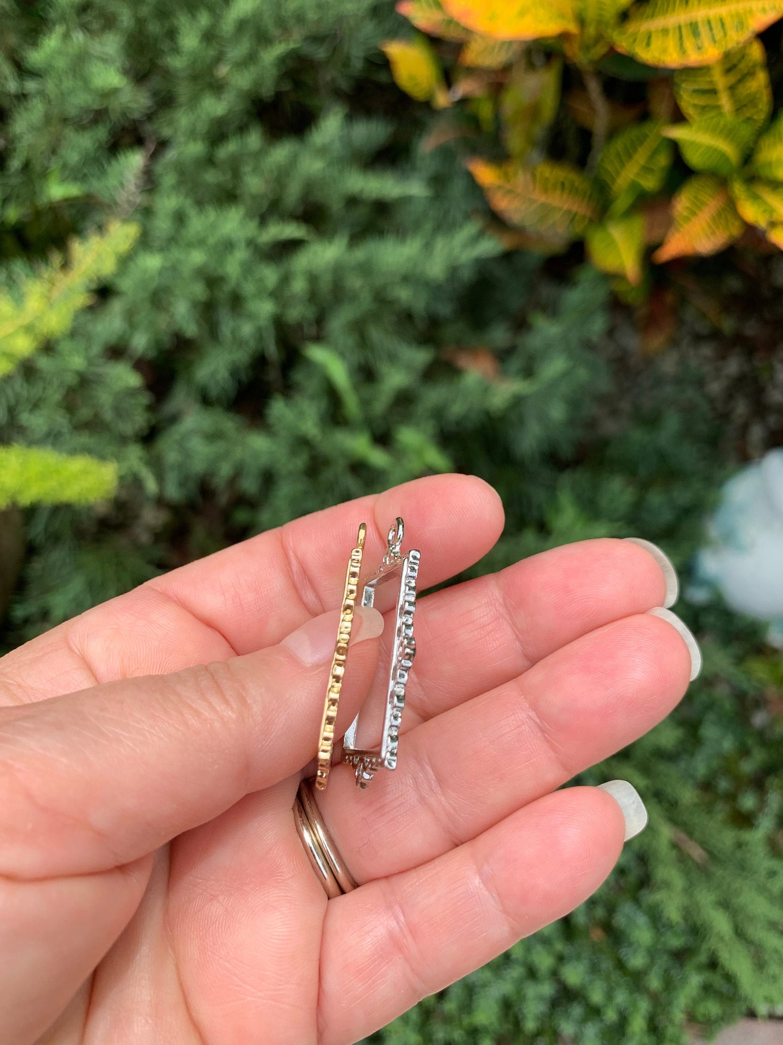 10 Picture Frame Open Back Bezel DIY UV Resin Bezel Resin - Etsy