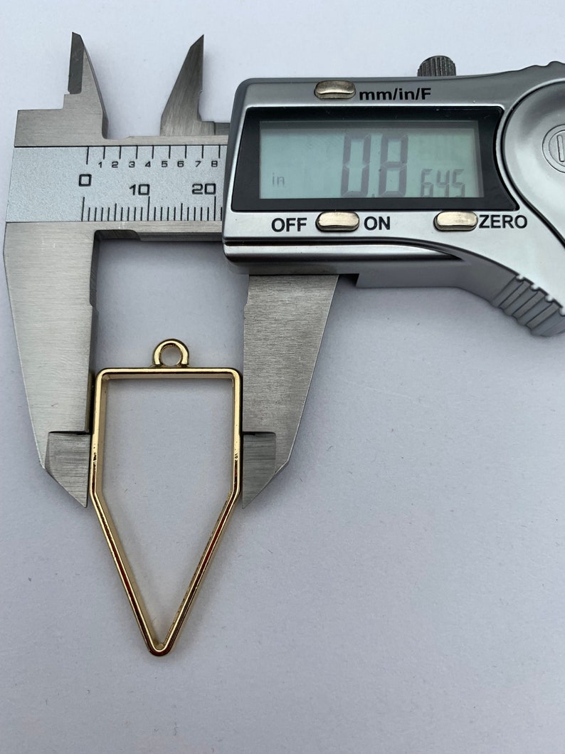 10 Pcs Open Back Bezel POLYGON Bezel for Resin 4 Different - Etsy