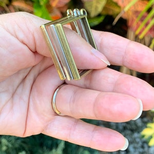 5Pc SQUARE Open Back Bezel Gold Silver & Bronze Bezel for | Etsy