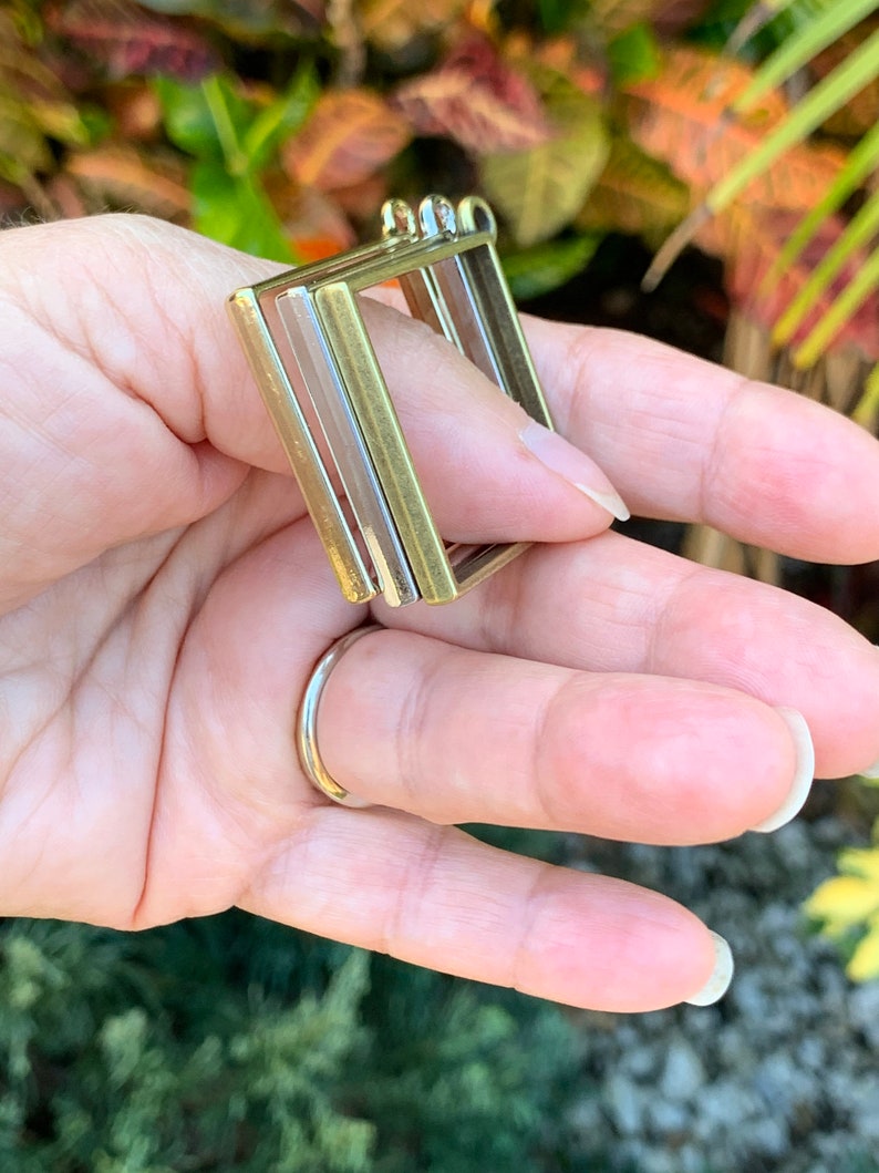 5Pc SQUARE Open Back Bezel Gold Silver & Bronze Bezel for | Etsy