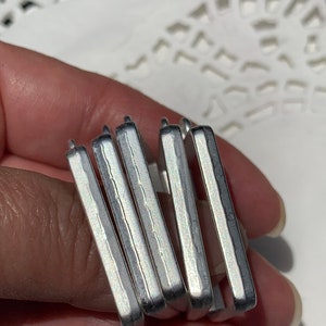 5pcs + MATTE Style, Silver, Open Back Bezel, Bezel for Resin, Trending ...