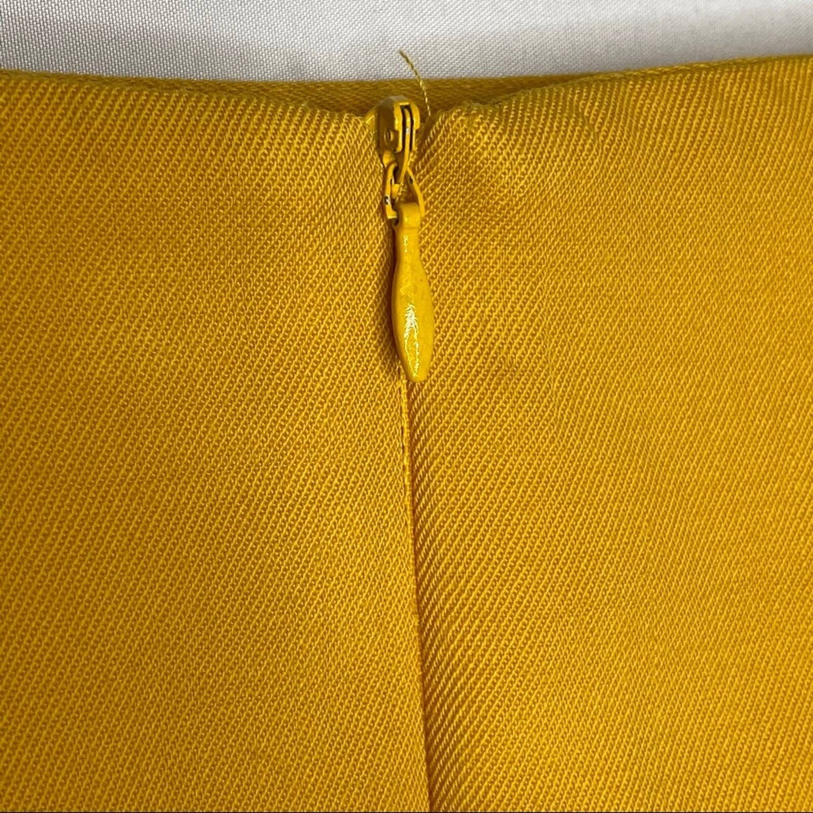 Vintage Tarra Hall Yellow Pure Wool Pencil Skirt - Etsy UK