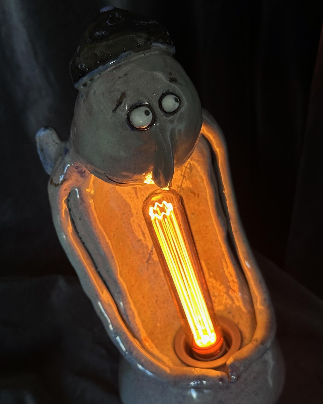 Woundjan Light Creature - Therapy Ceramic Lamp - Quirky Handmade ...