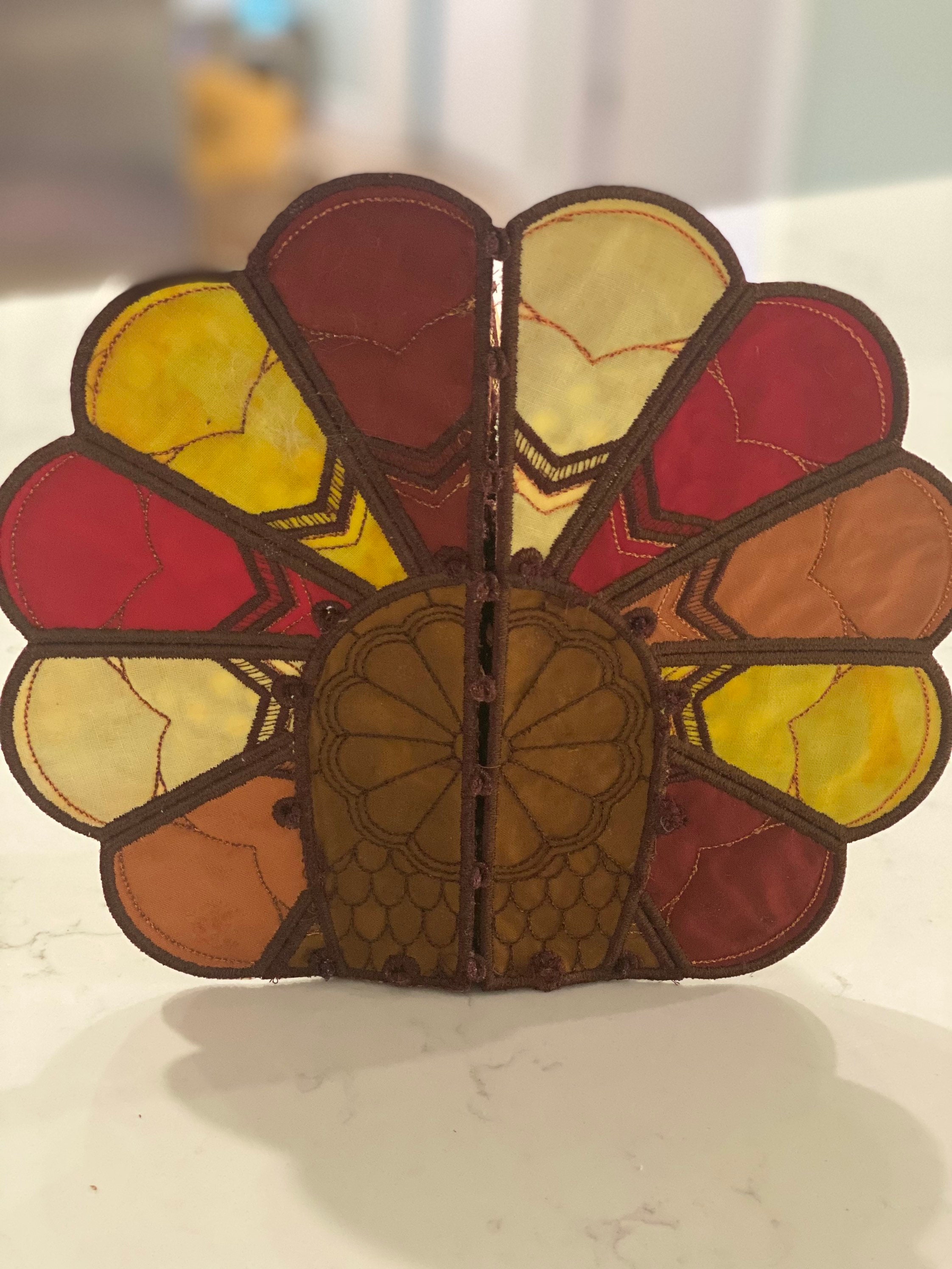 Freestanding Dresden 3D Turkey . - Etsy