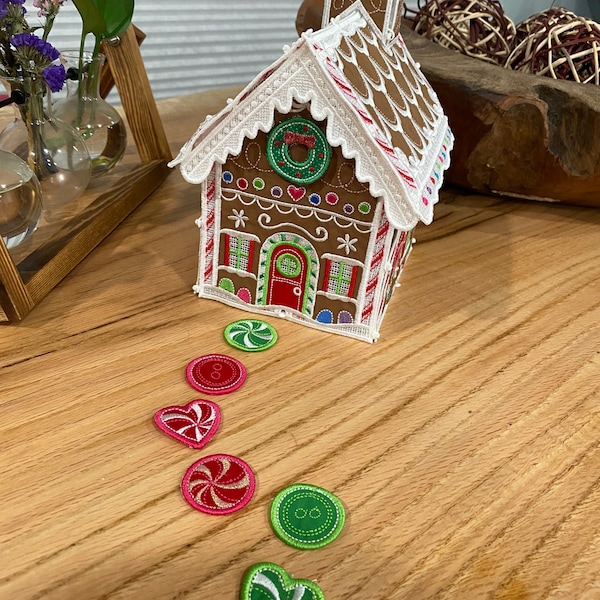 Felt Gingerbread House - Etsy