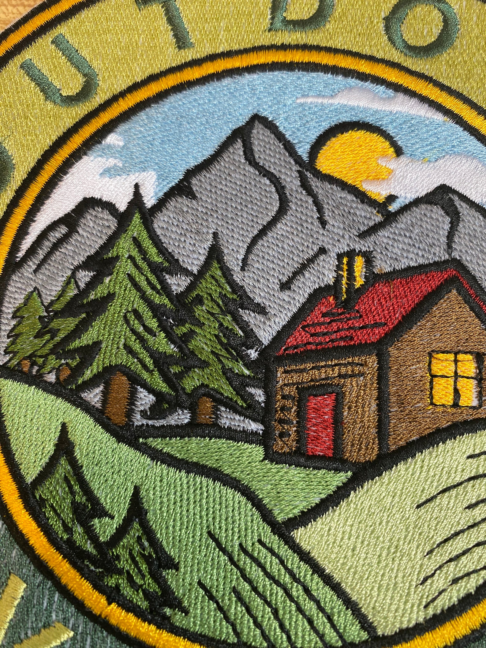 Outdoor Adventure Embroidered Patch - Etsy