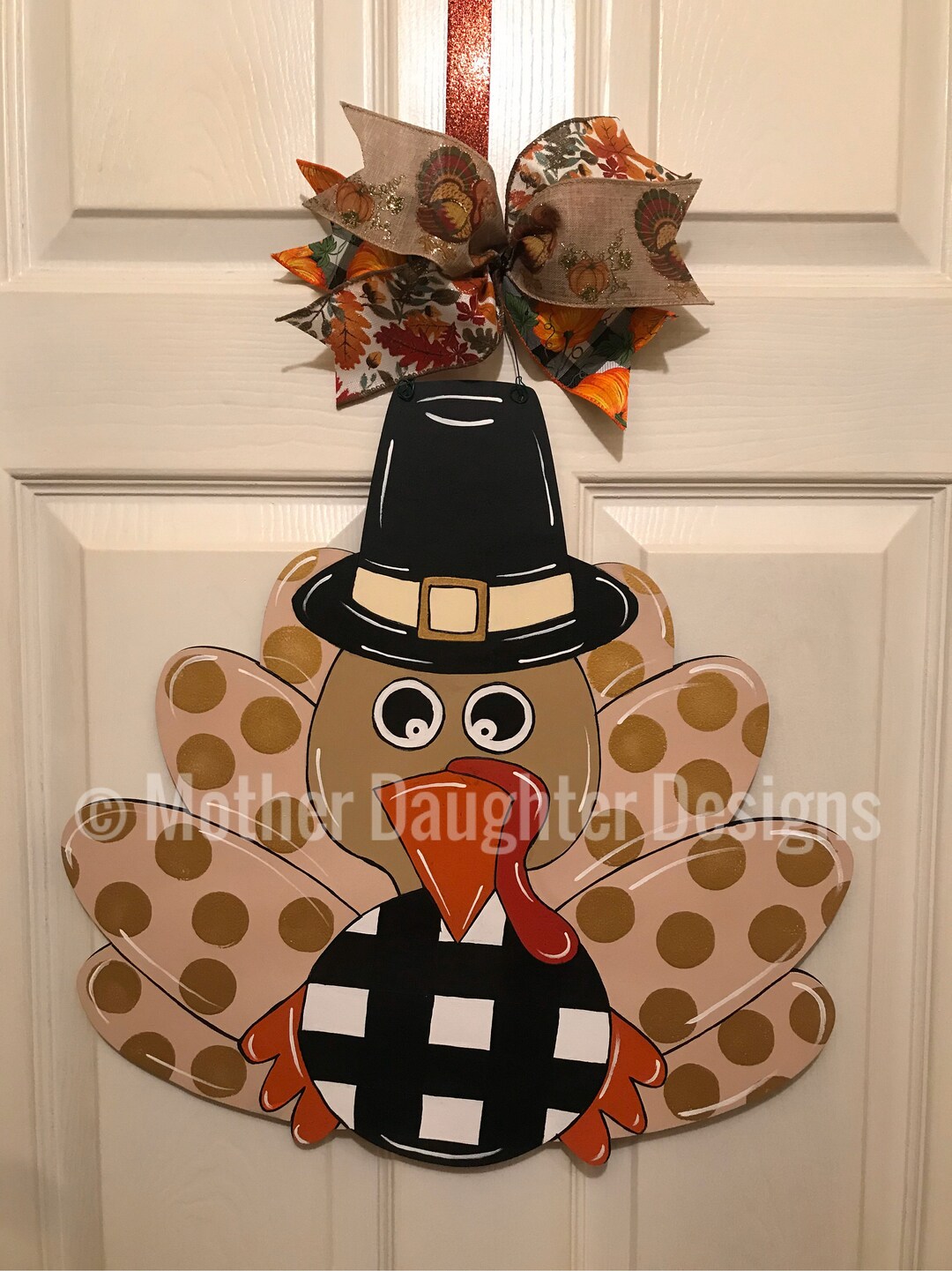 Turkey Wooden Door Hanger - Etsy