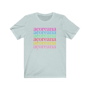 Portuguese Azores Tshirt, Acoreana Shirt, Azores Island Shirt ...