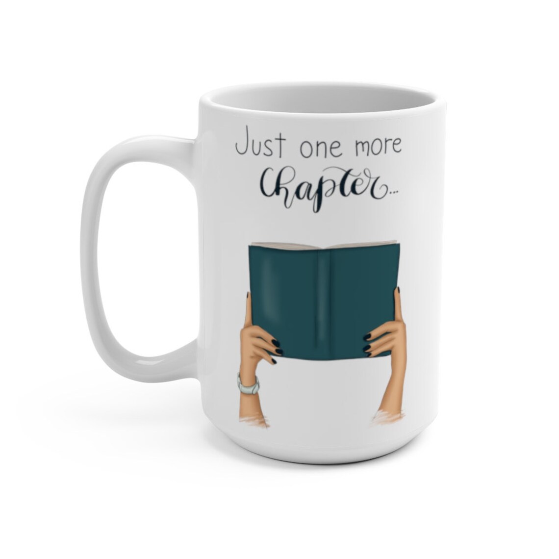 Just one more Chapter Mug Bookworm Coffee Cup Gifts for the | Etsy