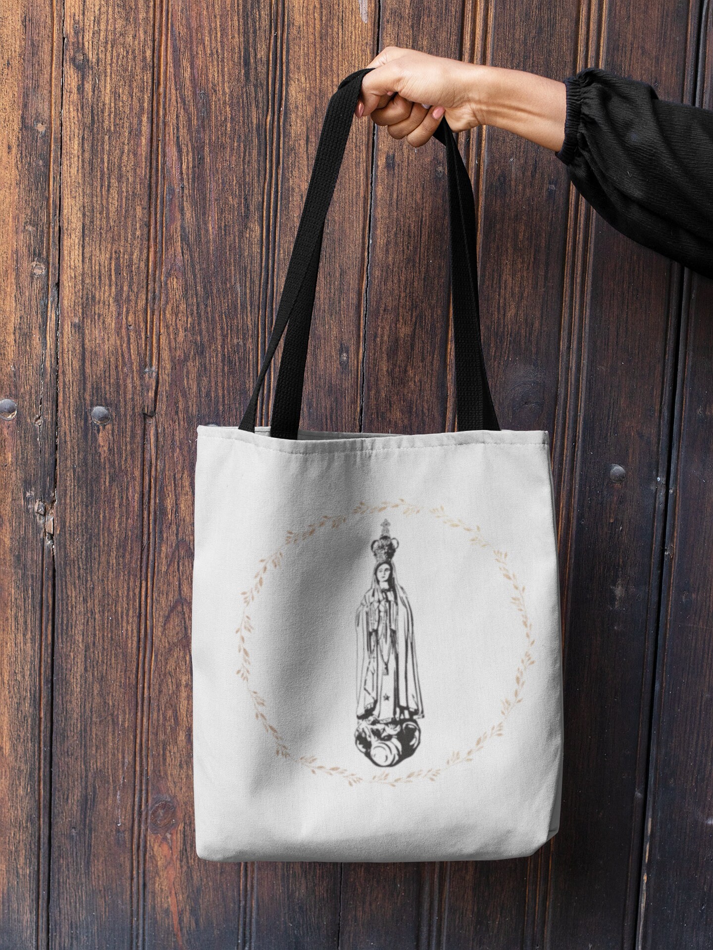 Religious Tote Bag Our Lady of Fatima Tote Portuguese Gifts - Etsy