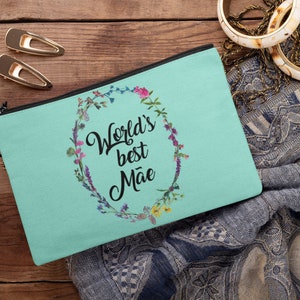 Portuguese Mother Makeup Bag, World's Best Mom, Gifts for Mae, Portugal ...