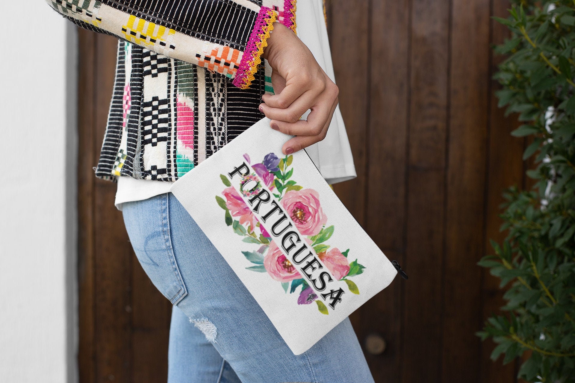 Portuguese Floral Makeup Bag, Portuguese Girl Gifts, Portugal Gifts ...
