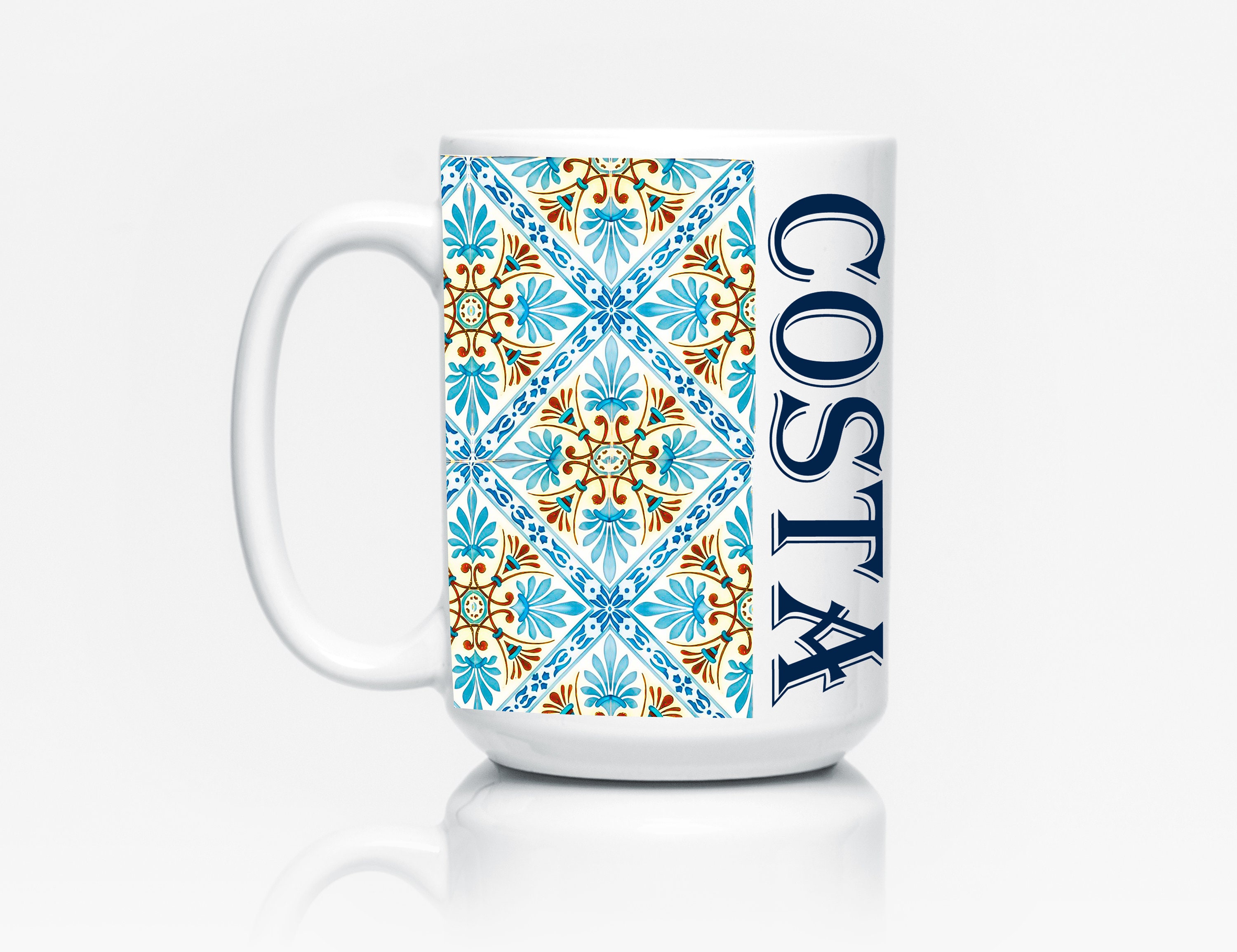 Personalized Portuguese Azulejo Mug Portugal Gifts - Etsy