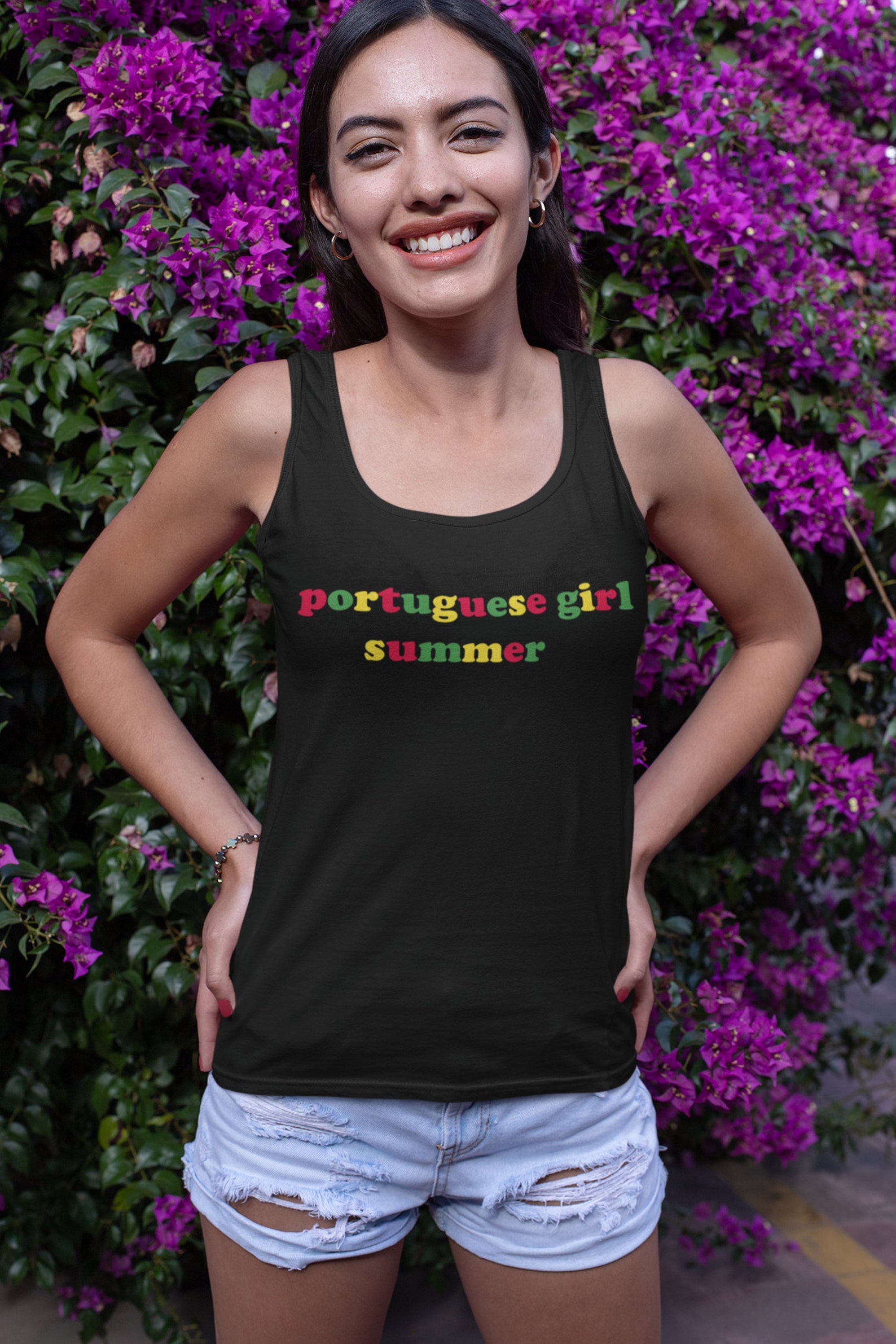 Portuguese Girl Summer Tank, Hot Girl Summer Tank Top, Portuguese Pride ...