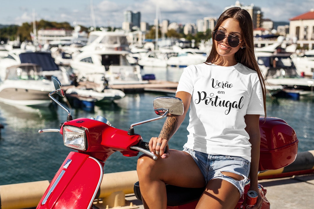 Portugal Tshirt, Verao Em Portugal Top, Cotton Tee, Portugal Quote ...
