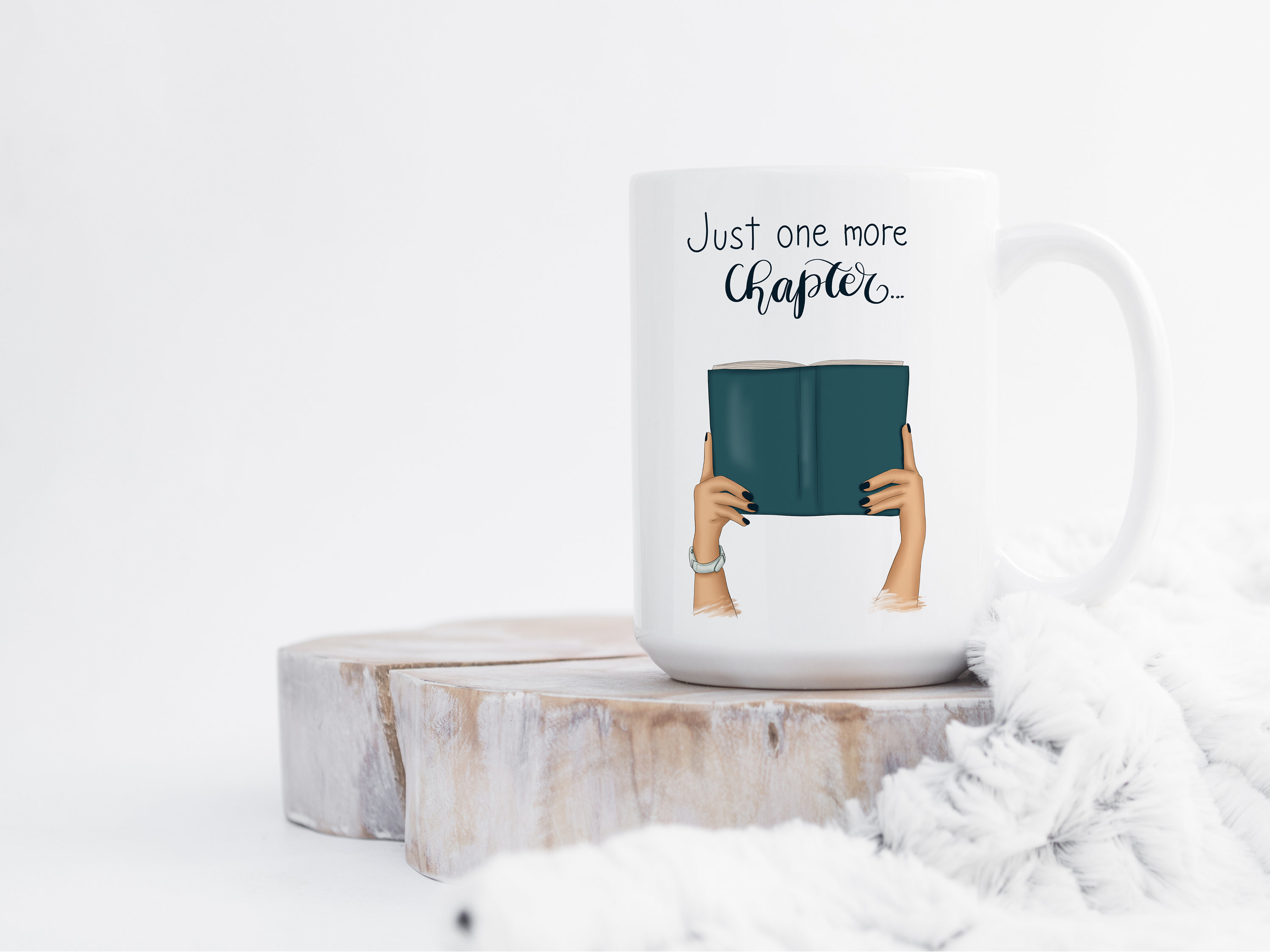 Just one more Chapter Mug Bookworm Coffee Cup Gifts for the | Etsy