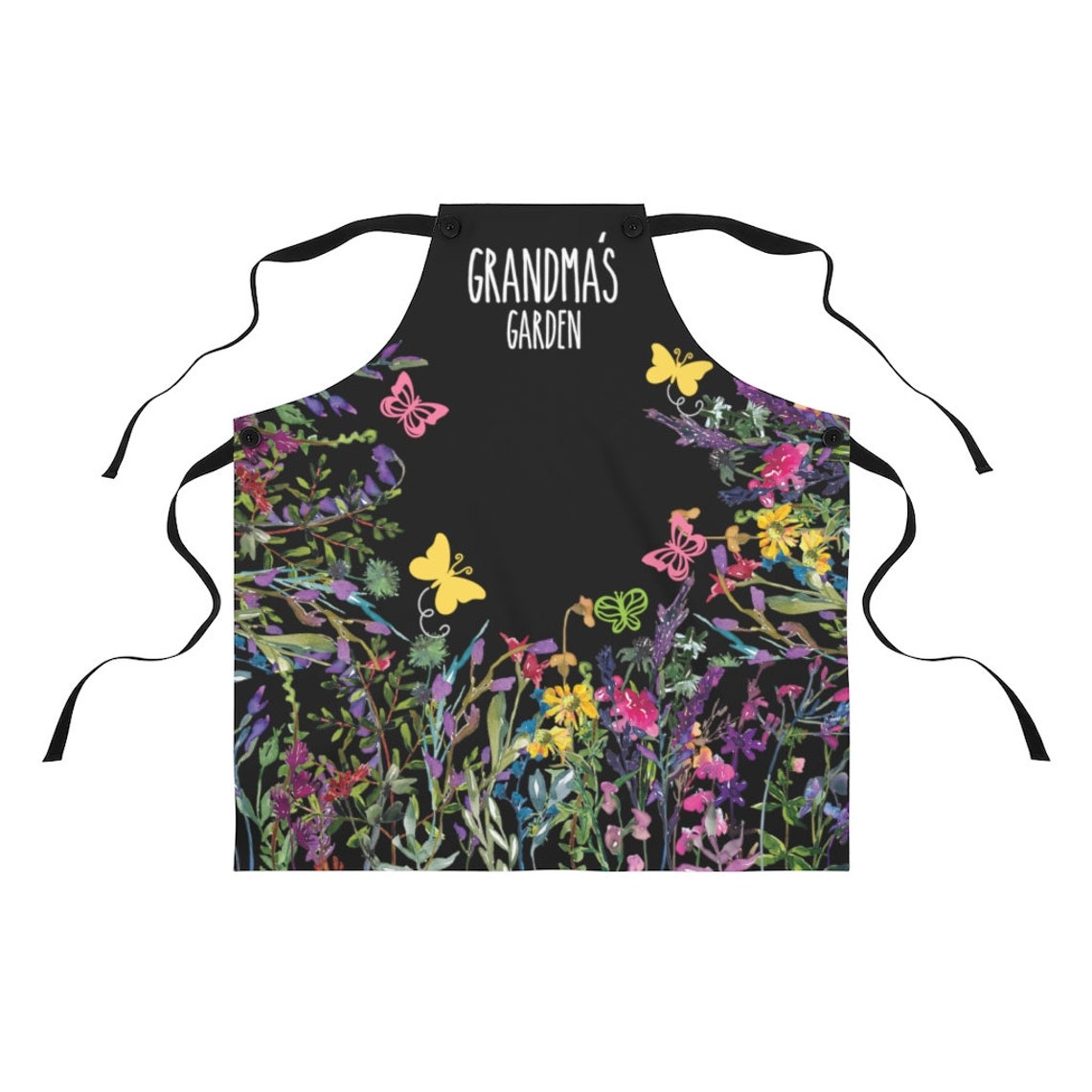 Personalized Abuela apron Spanish Grandma apron Floral | Etsy