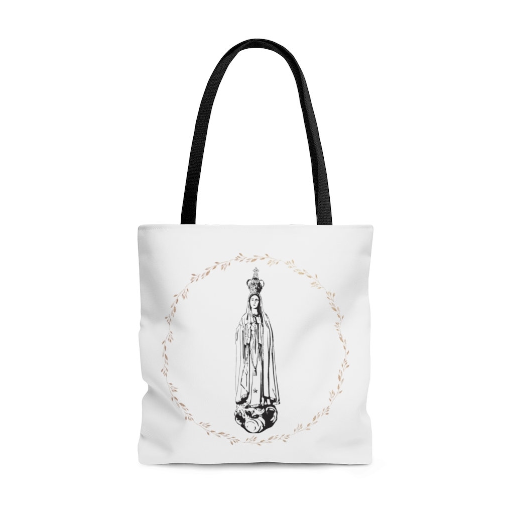 Religious Tote Bag Our Lady of Fatima Tote Portuguese Gifts - Etsy