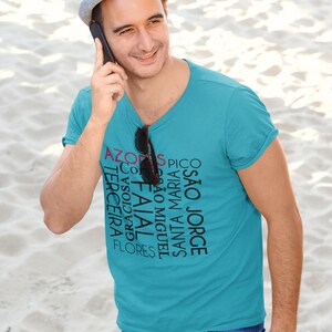 Azores Islands Tshirt, Acoreana Tshirt, Portuguese Tshirt, Portuguese ...